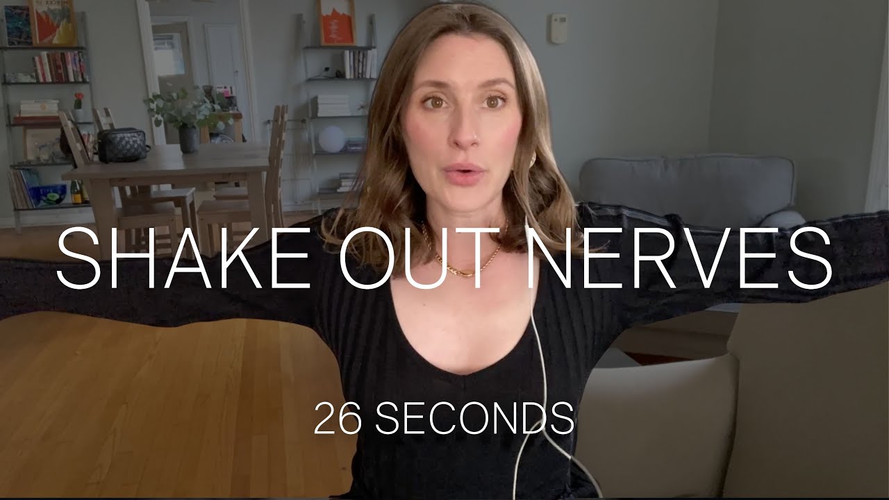 **GETTING ON CAMERA** The awkward 26 seconds before I hit record ...