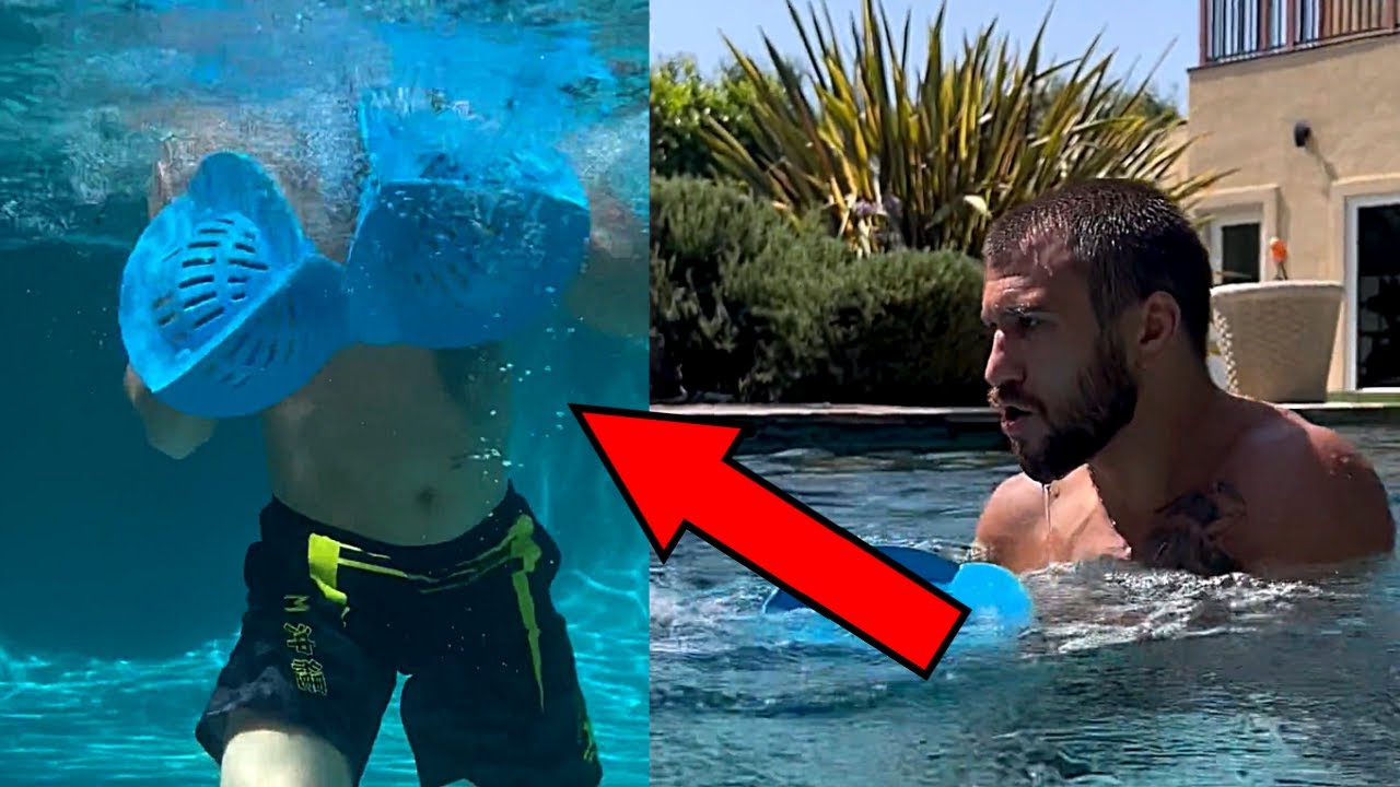 LOMACHENKO SHOWS US HIS UNDERWATER TRAINING! - YouTube
