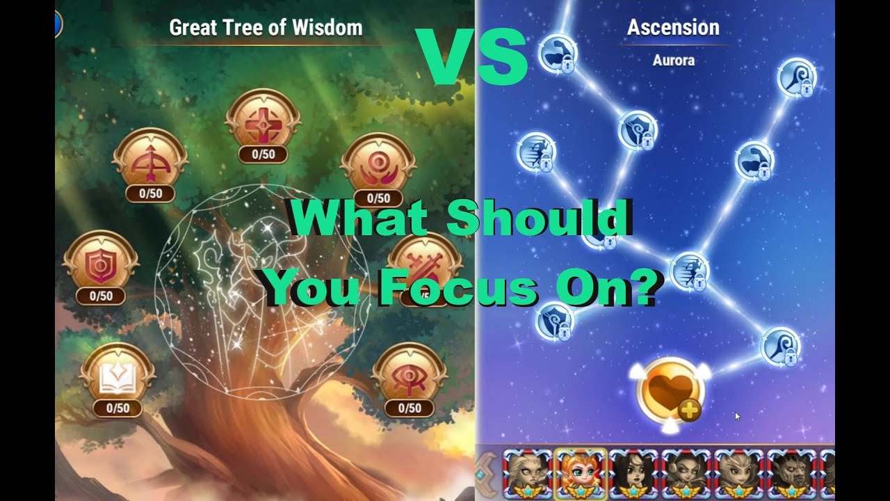 Hero Wars — Ascension vs Great Tree of Wisdom - YouTube