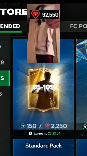 blud thinks he can get a good card in the worst pack😅😂 #fcmobile25 # ...