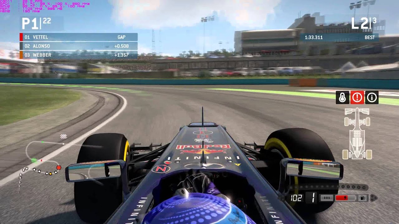 F1 2013 [Logitech Formula Force EX] Gameplay PC - YouTube