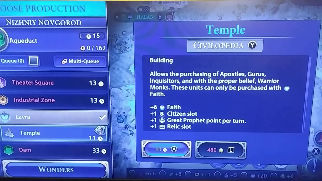 civ 6 work ethic bug - YouTube