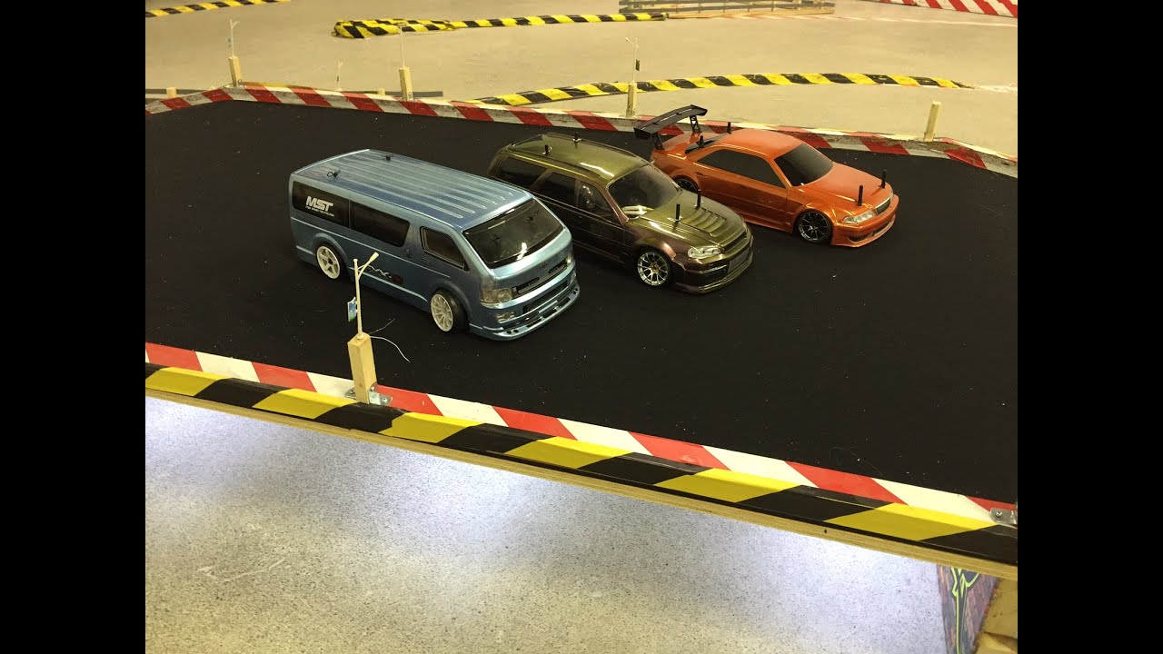 First MST RMX-D VIP RWD Drift Session at Galaxy Hobby - YouTube