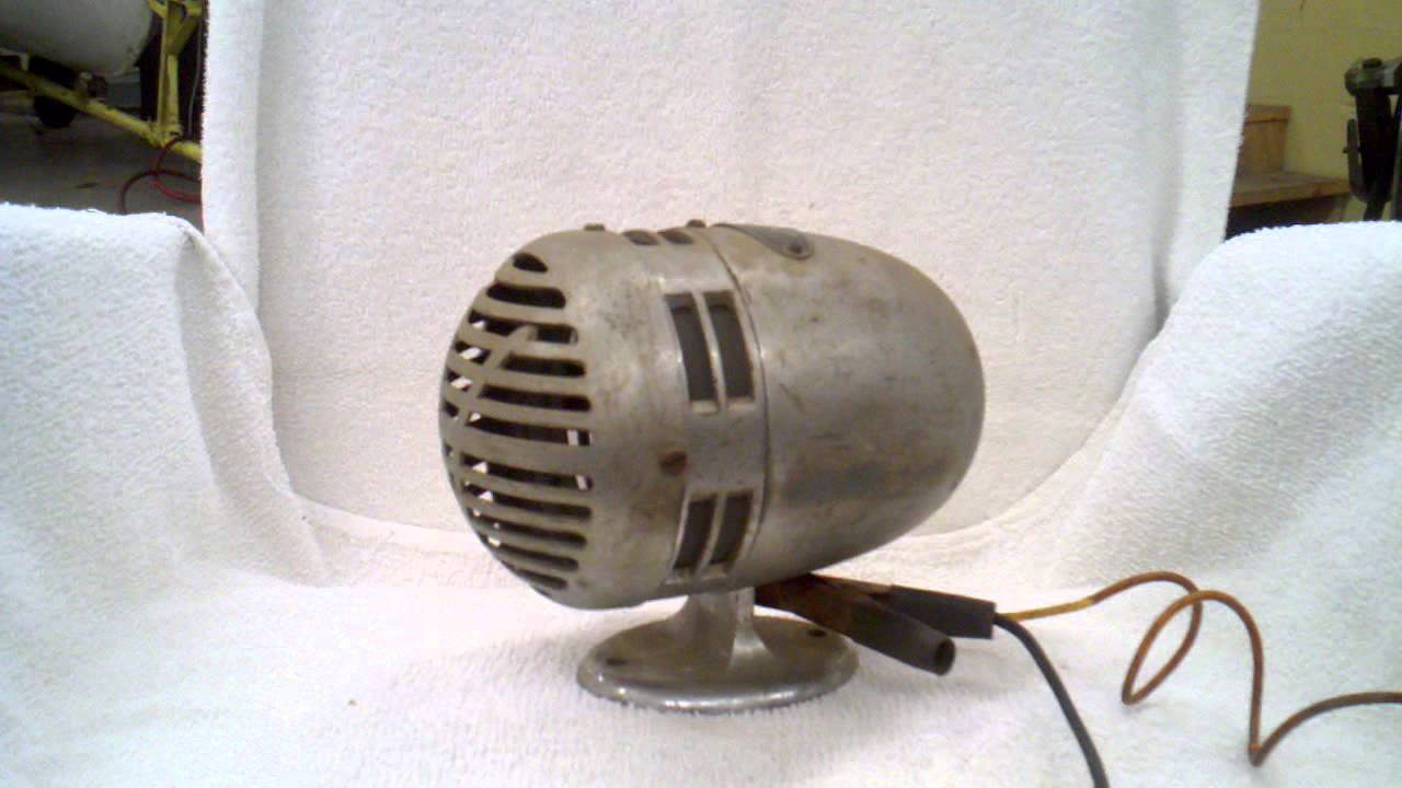 6 volt DC siren - YouTube