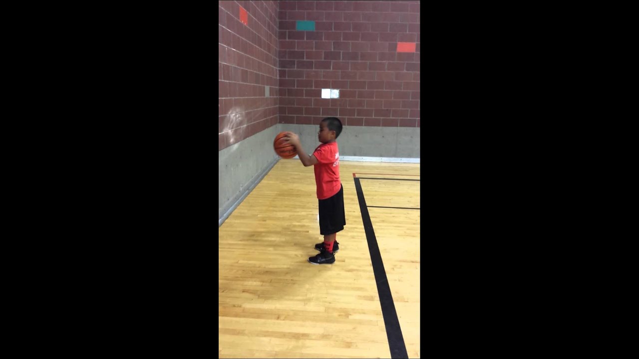 BDA student begins jump shot training - YouTube