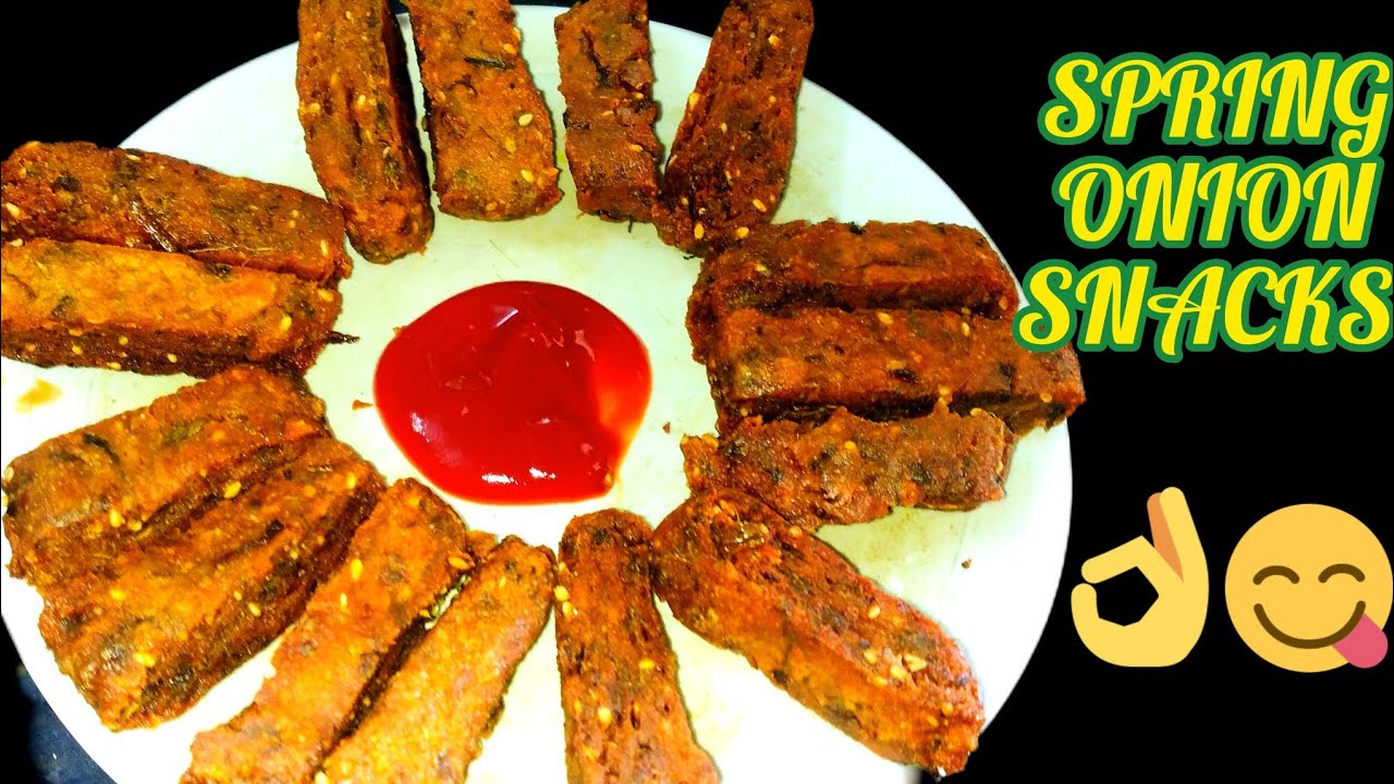 Spring Onion Snacks | Spring Onion Mutthe Recipe | हरे प्याज के मुटठे ...