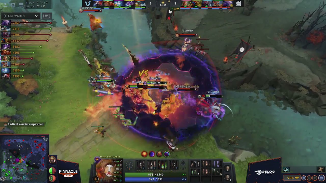 Wrong Relocate IO Into Enemy Fountain Lol! - YouTube