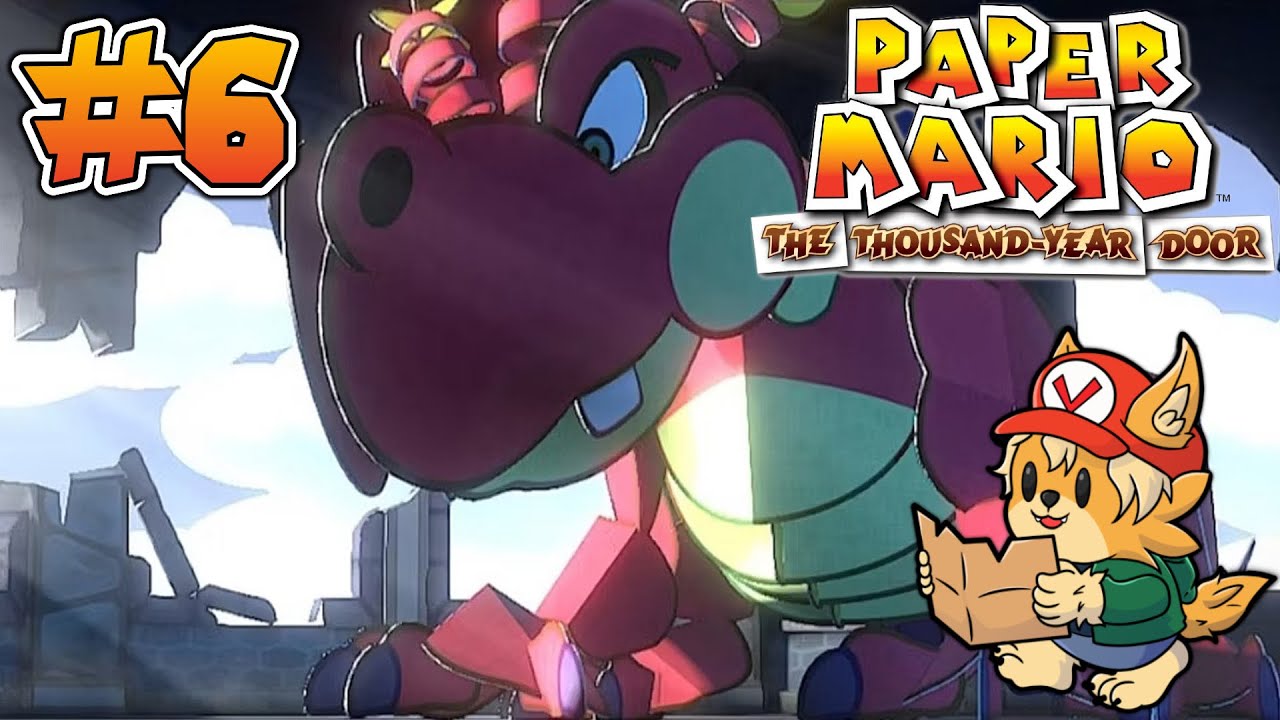 Fighting Hooktail | Paper Mario: The Thousand-Year Door (Part 6) - YouTube