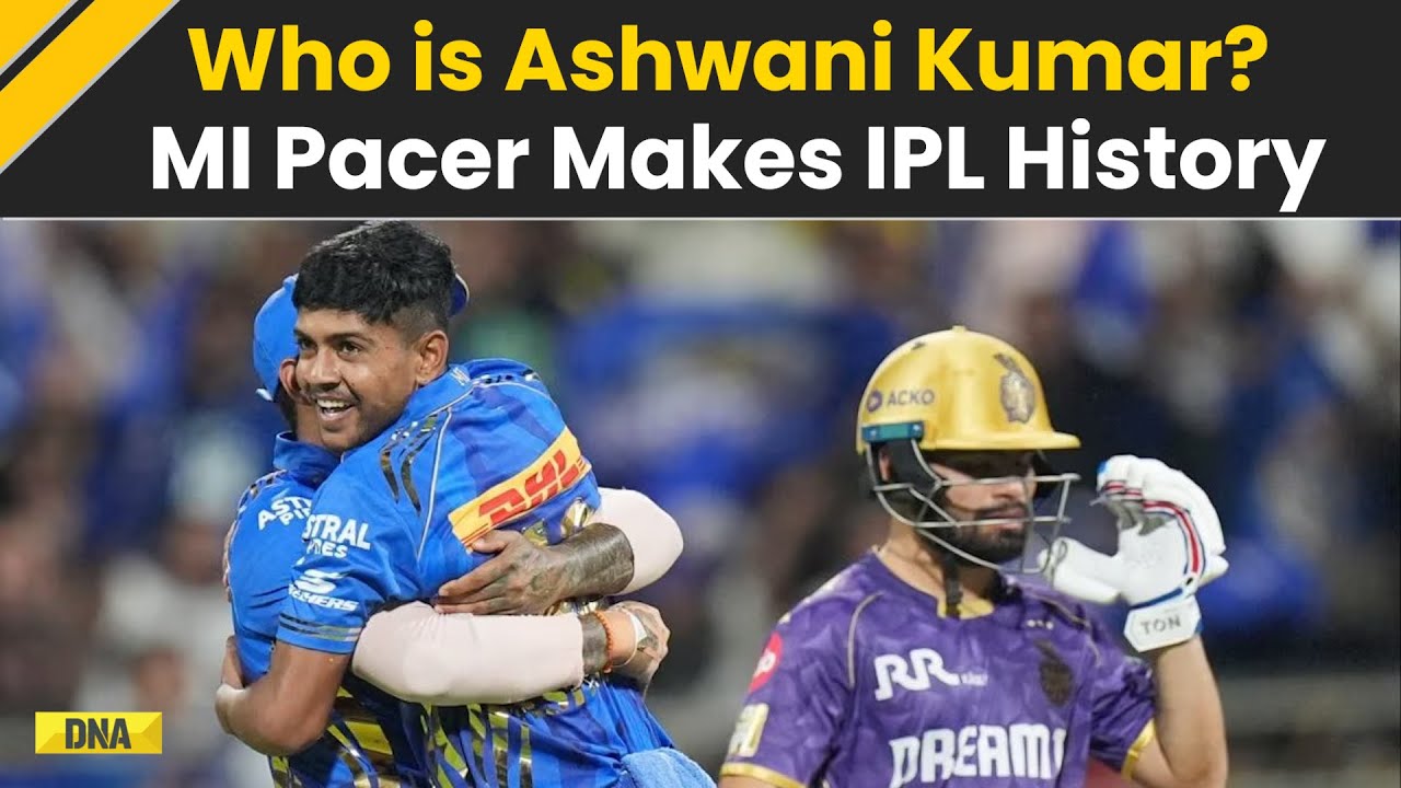 MI Vs KKR Highlights: Who Is Ashwani Kumar? Mumbai Indians Debutant ...