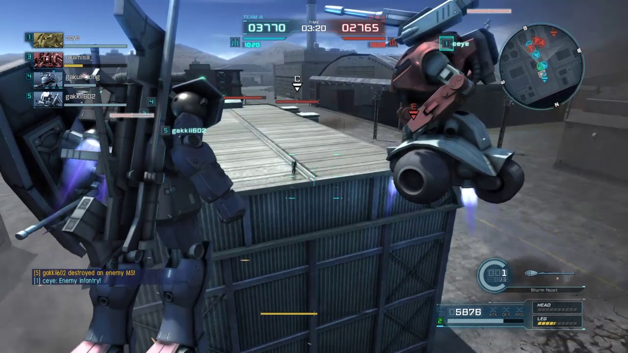 MOBILE SUIT GUNDAM BATTLE OPERATION 2 - GM Camouf #1 - YouTube
