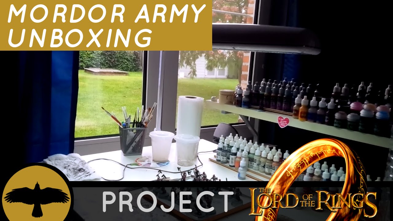Project LoTR episode 1: unboxing my Mordor army. - YouTube