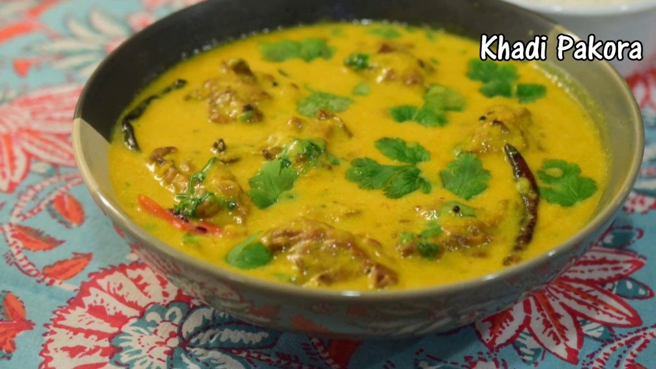 Kadhi Pakora recipe |Traditional Authentic Recipe of Pakoda Kadi | how ...