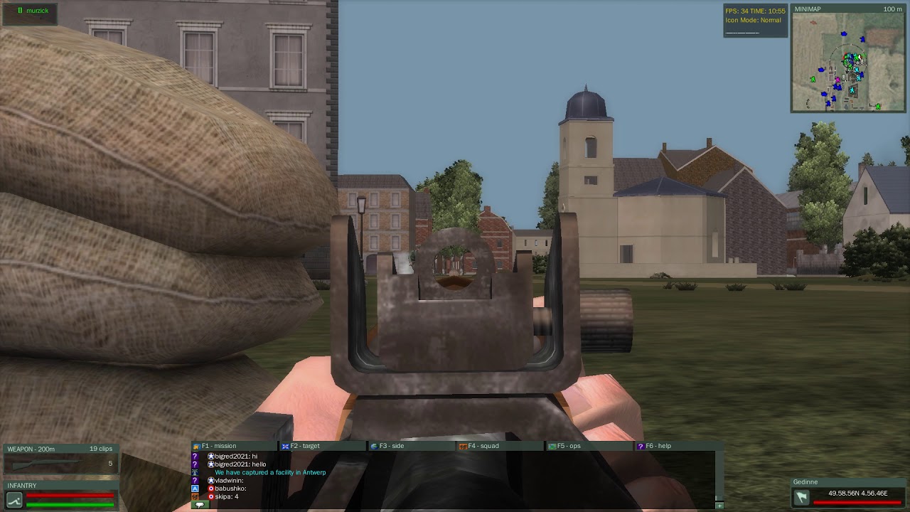 WWII OnLine. BattleGround Europe [059]. Allies side. - YouTube