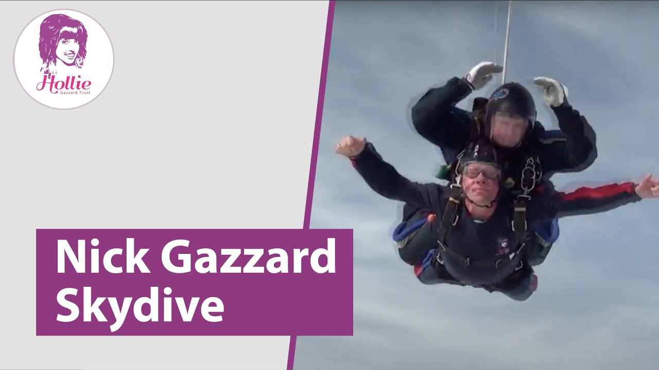 The Hollie Gazzard Trust-Nick Gazzard Skydive - YouTube