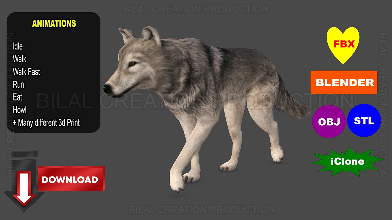 Wolf Character Creator