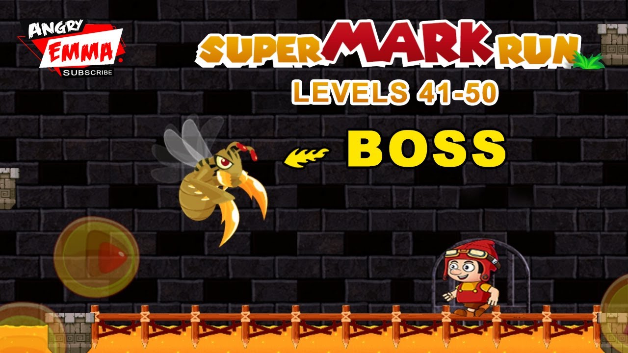 Super Mark Run - Levels 41-50 + BOSS - YouTube