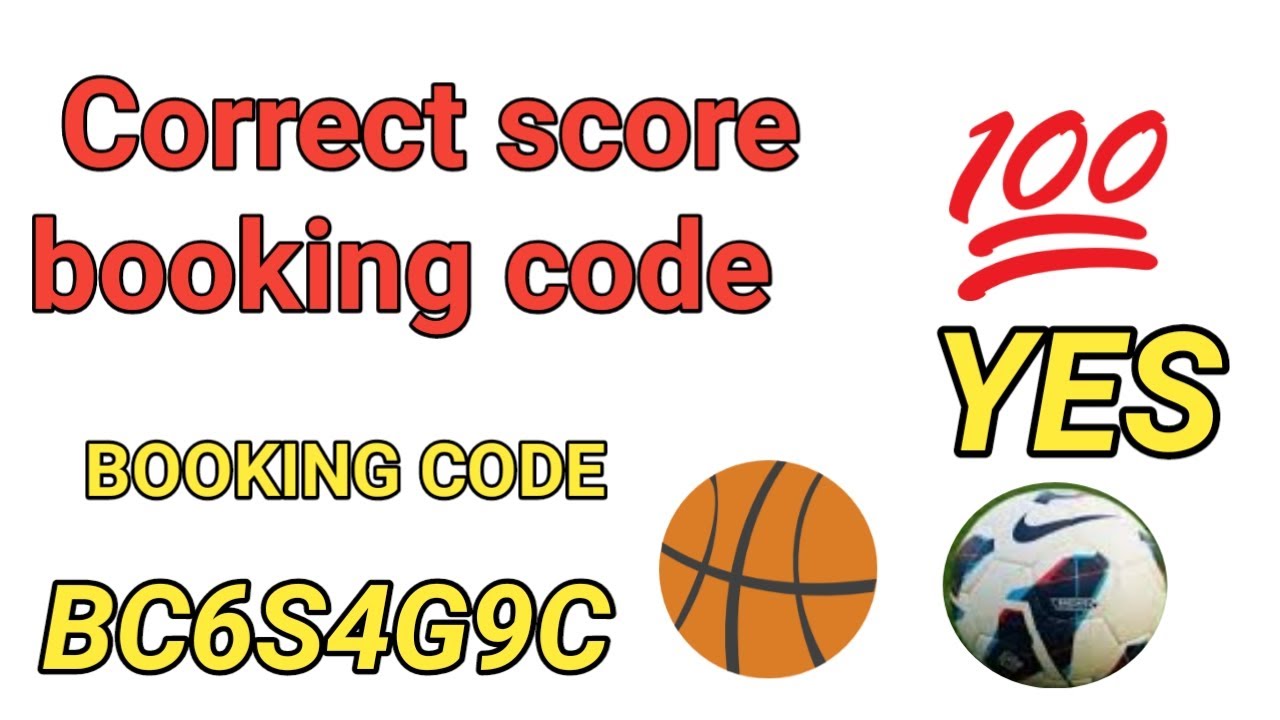 HOW To get Correct Score BOOKING Code|| For free booking code. - YouTube