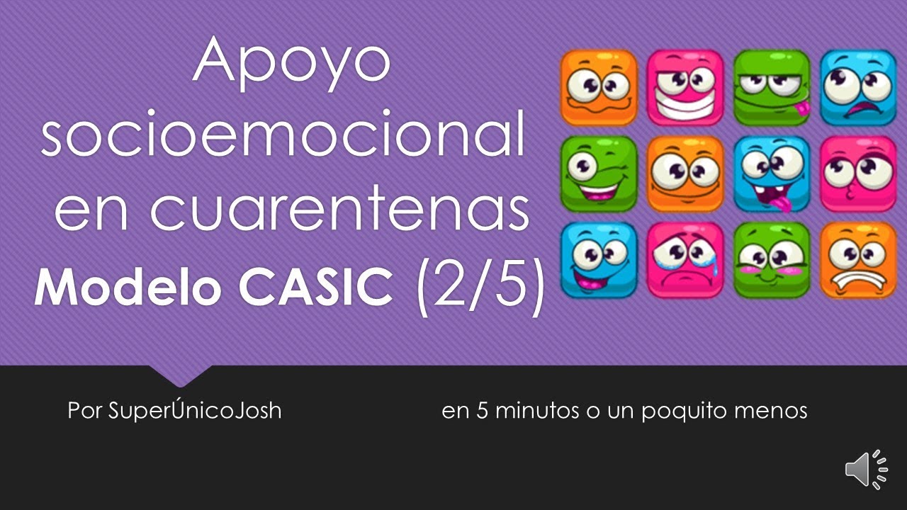 Apoyo Socioemocional Modelo CASIC (2 de 5) - YouTube