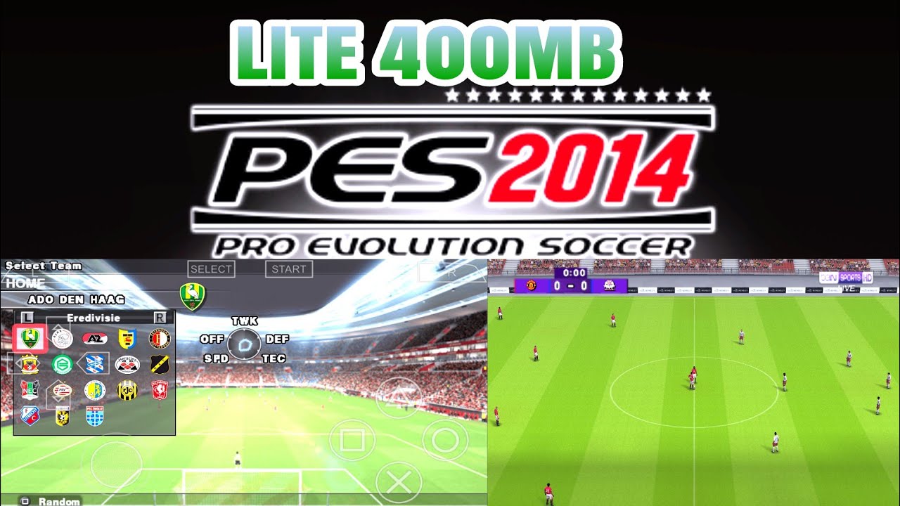 PES 2014 Lite iso ppsspp - YouTube