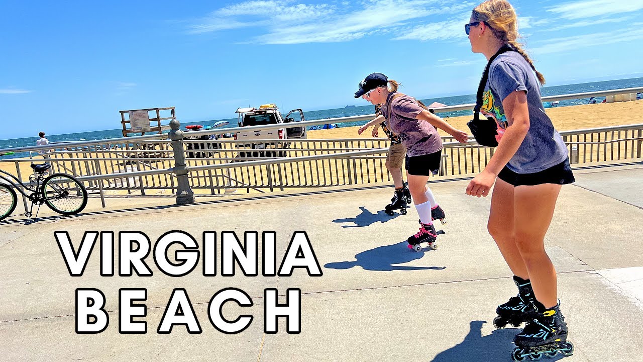 Virginia Beach + Downtown Virginia Beach Walking Tour | 4K - YouTube