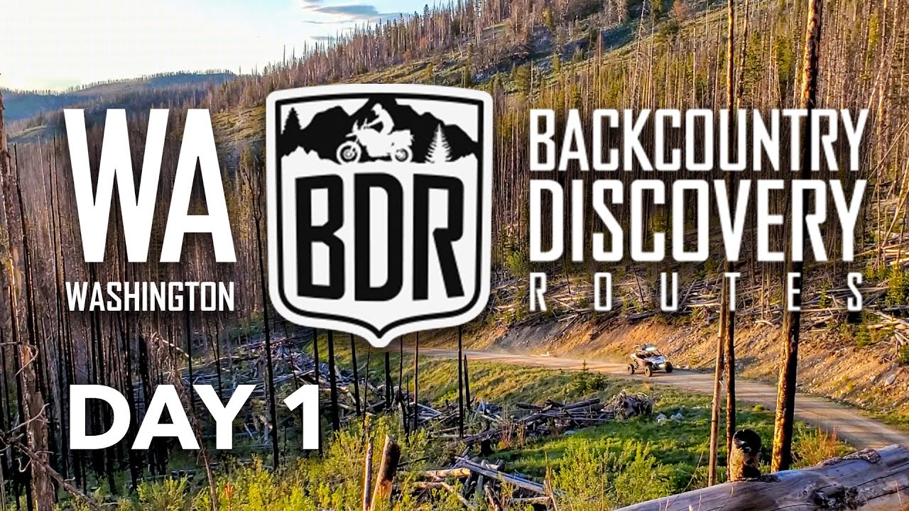 The WA BDR Trail - Day 1 - Conconully to Canada | The SXS Guys - YouTube