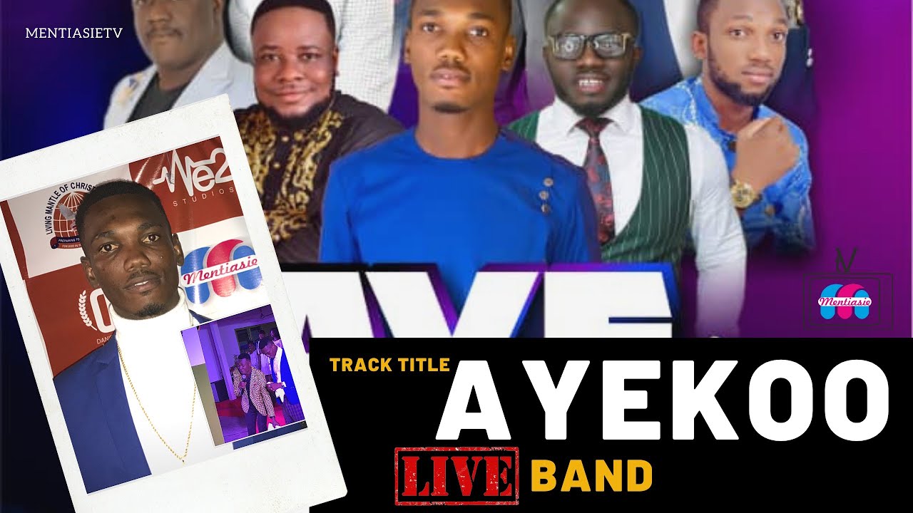 AYEKOO TRACK on LIVE BAND by Daniel Danso - YouTube