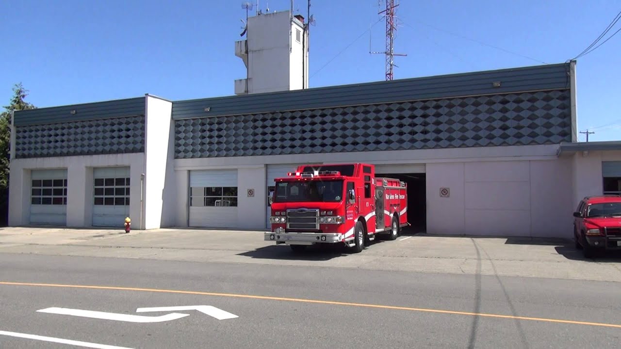 Nanaimo Fire Engine 1 Responding - YouTube