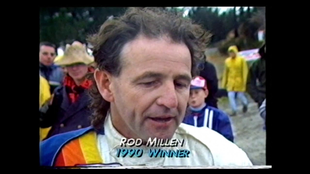 Mazda Rx7 4WD Ashley Forest 1990 Rod Millen winning run - YouTube