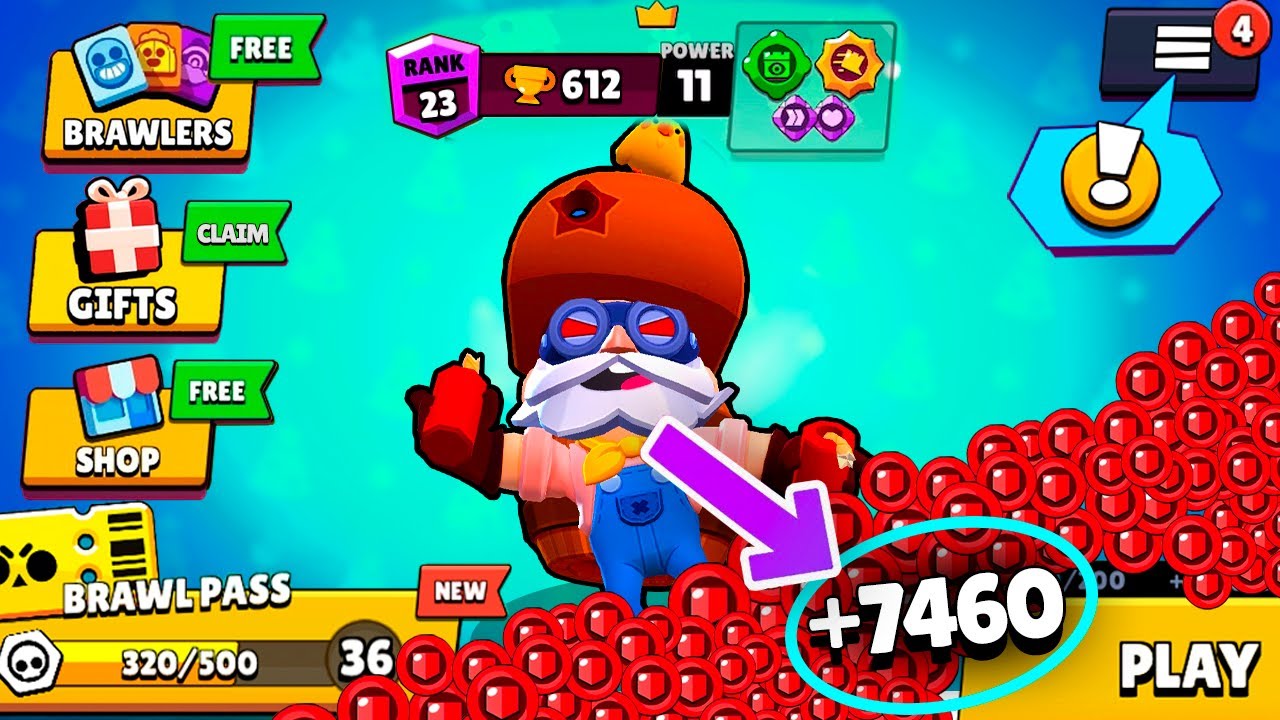 Brawl Stars Quests + Brawl Pass Rewards + New FREE Skin - YouTube