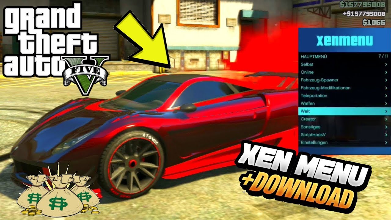 GTA 5 ONLINE MOD MENU1.42 XEN MENU! MONEY + RP! UNDETECTED [PC] [1.41 ...
