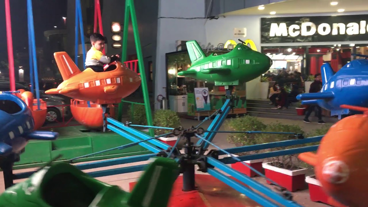 Aeroplane ride - YouTube