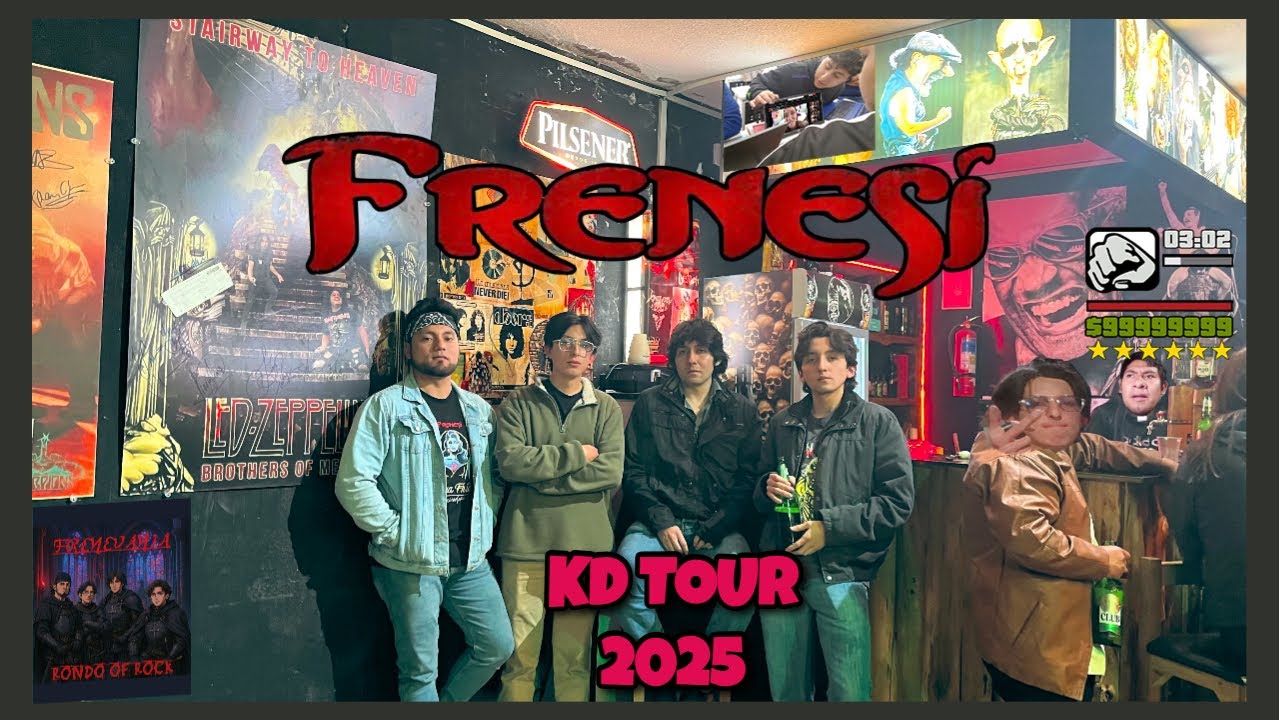 Frenesí - Dama Fría Live in Rockspringa Huambaló 2025 - YouTube
