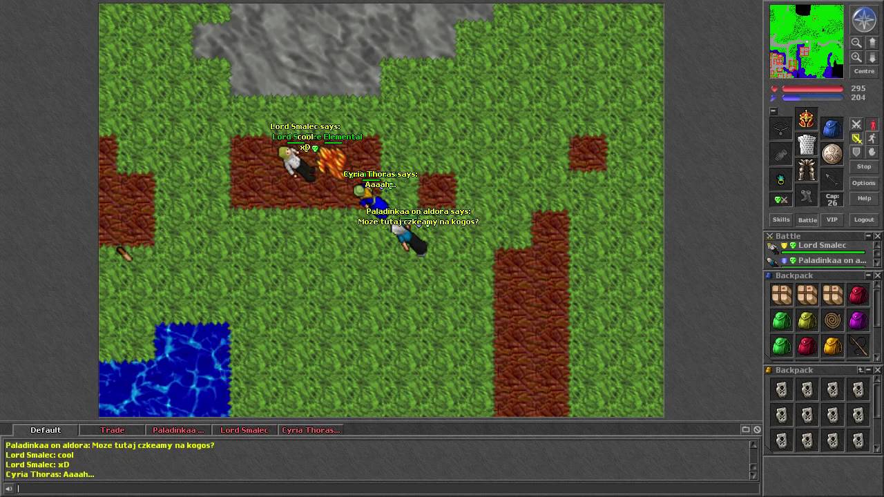 Tibia [7.4] 30 mage PKs with summons (FEs/Orc Berserkers) until red ...