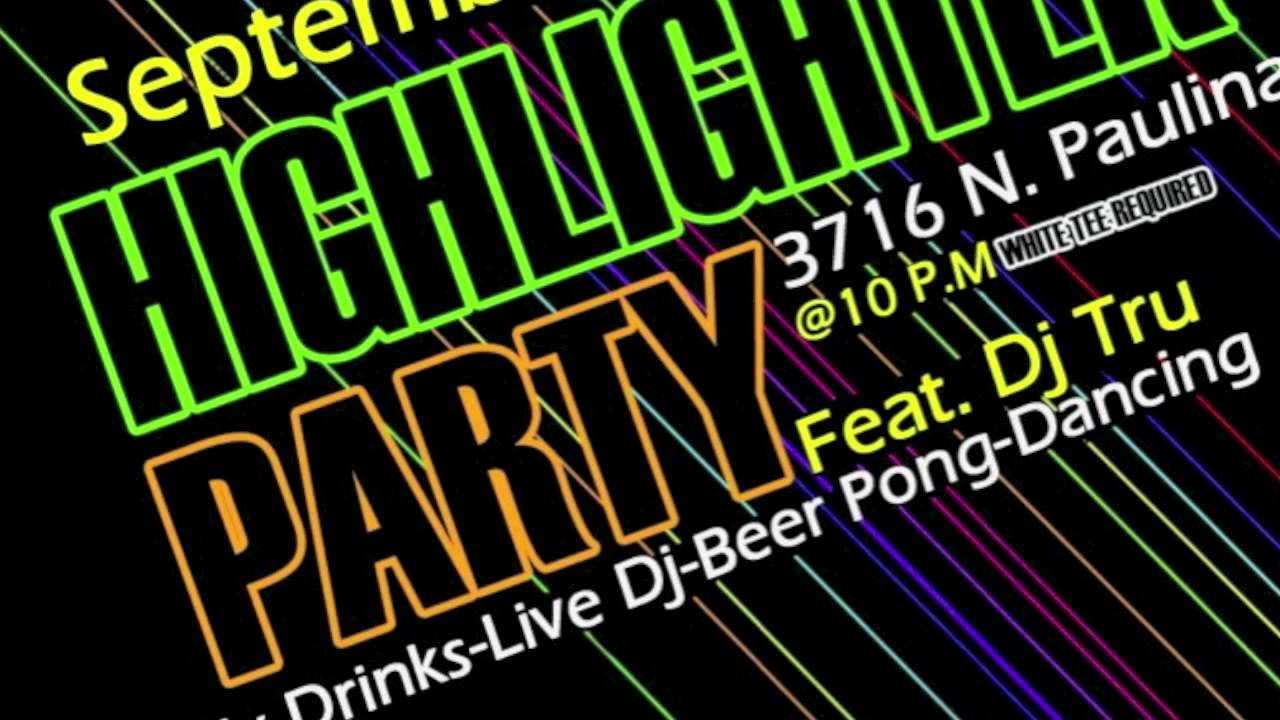 Highlighter Party Teaser and Request Board - YouTube