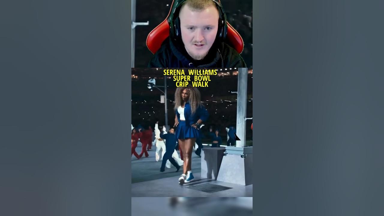 SERENA WILLIAMS SUPER BOWL CRIP WALK - YouTube
