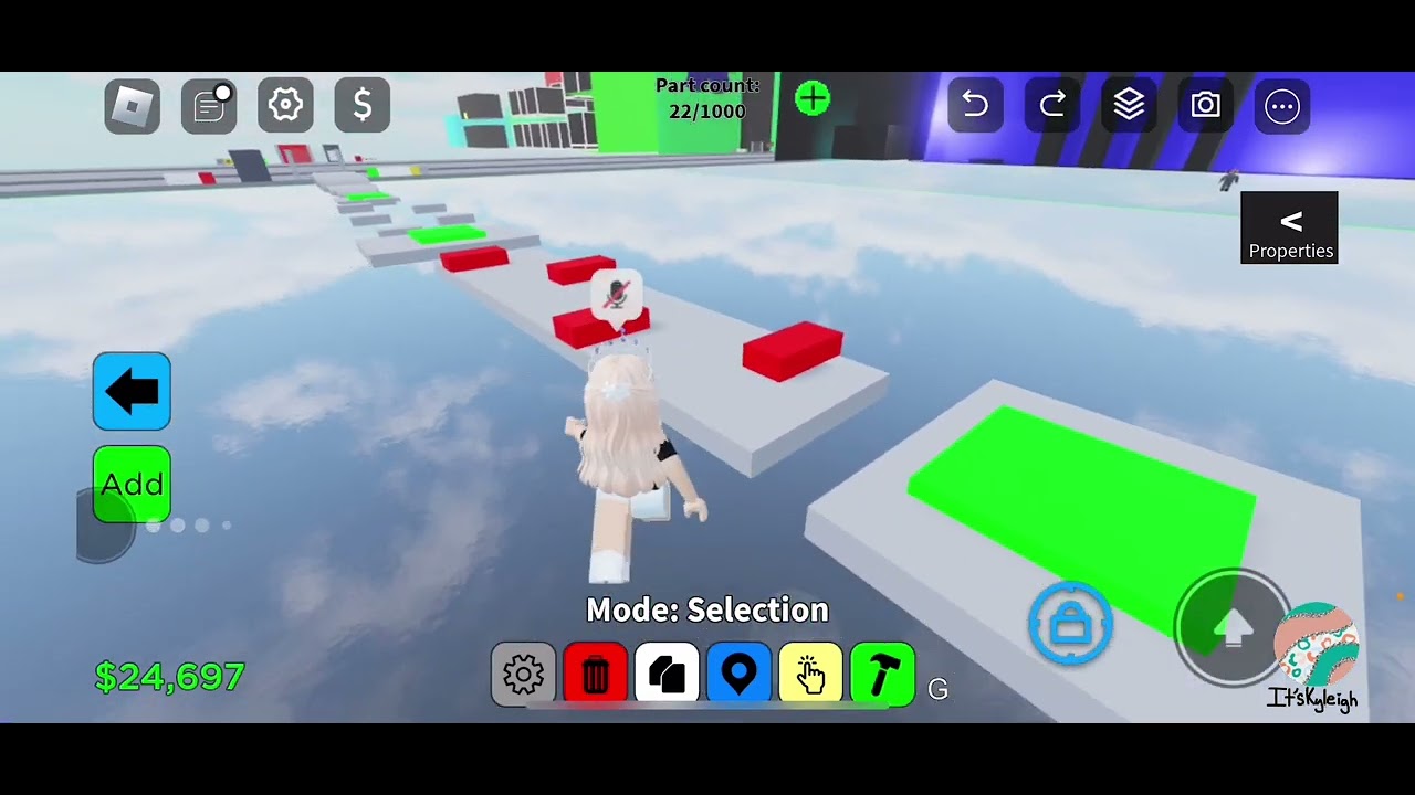 Building an Obby in Obby Creator on roblox episode 1 | It’sKyleigh ...