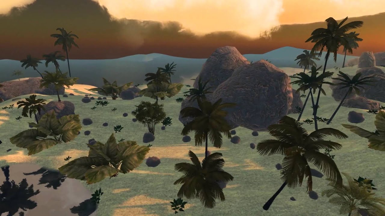 Unity 3D: Beautiful Tropical Island Scene - YouTube
