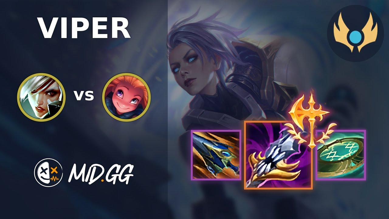 MID.GG: [ Viper ] Riven TOP vs Zac | NA CHALLENGER | LOL Season 2025 ...