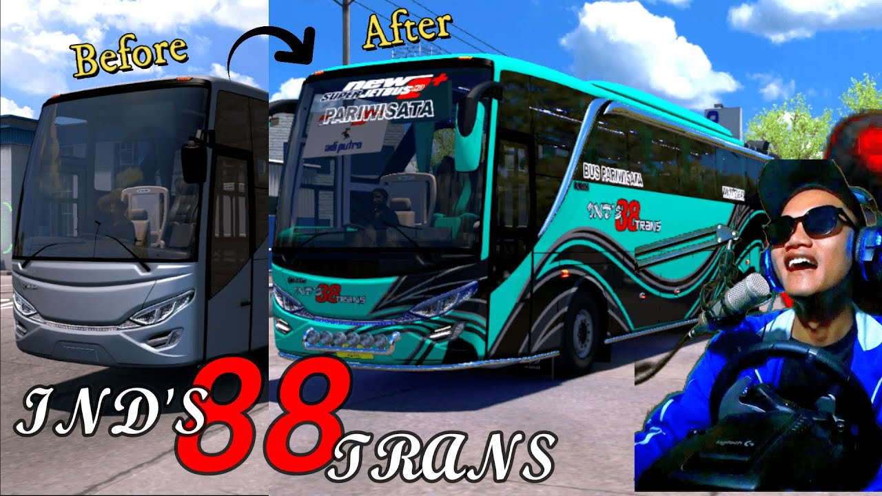 RESTORASI BUS JB2 !! ROMBAK ABIS - ETS2 - YouTube