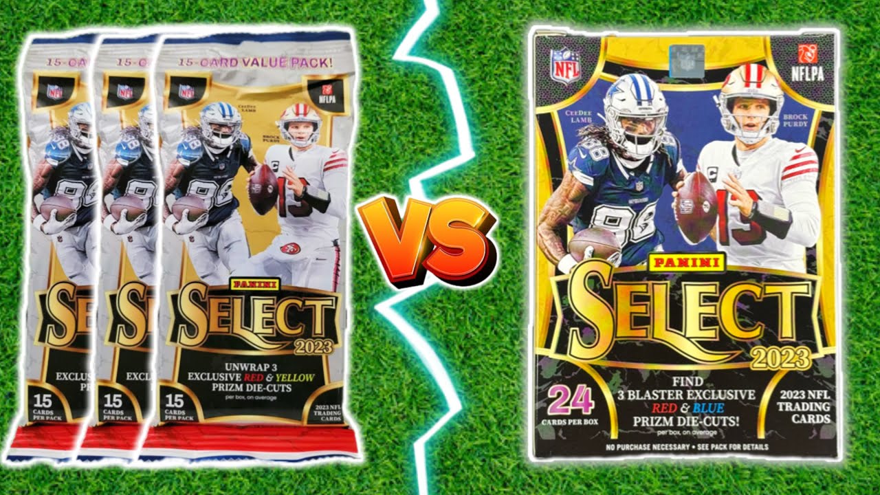 3 VALUE PACKS vs 1 BLASTER (2023 Select Football) - YouTube