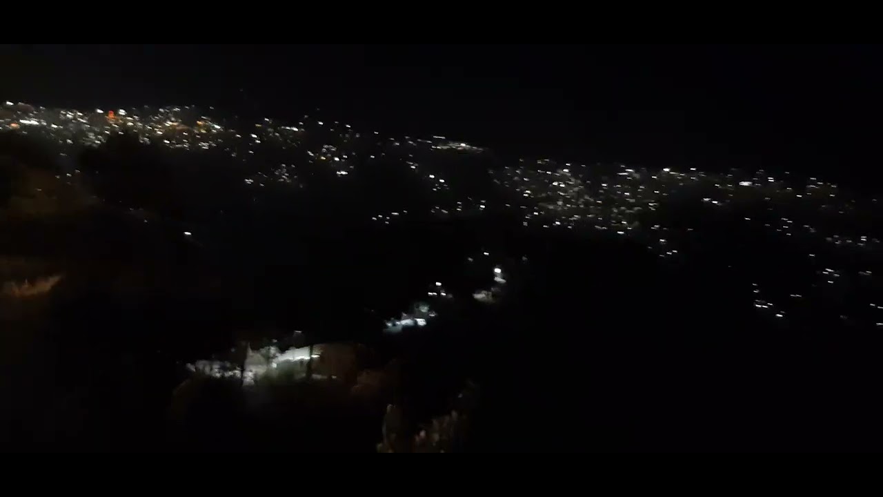 night view of shimla city - YouTube