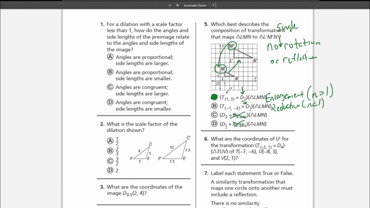 Geometry Topic 7 review video upload 2 - YouTube