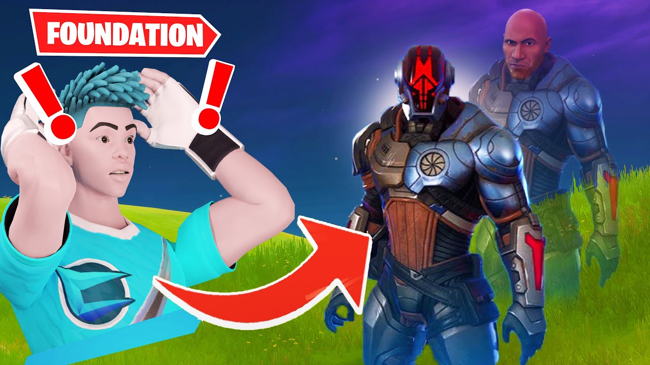 I GOT The *FOUNDATION* Skin EARLY In FORTNITE - YouTube