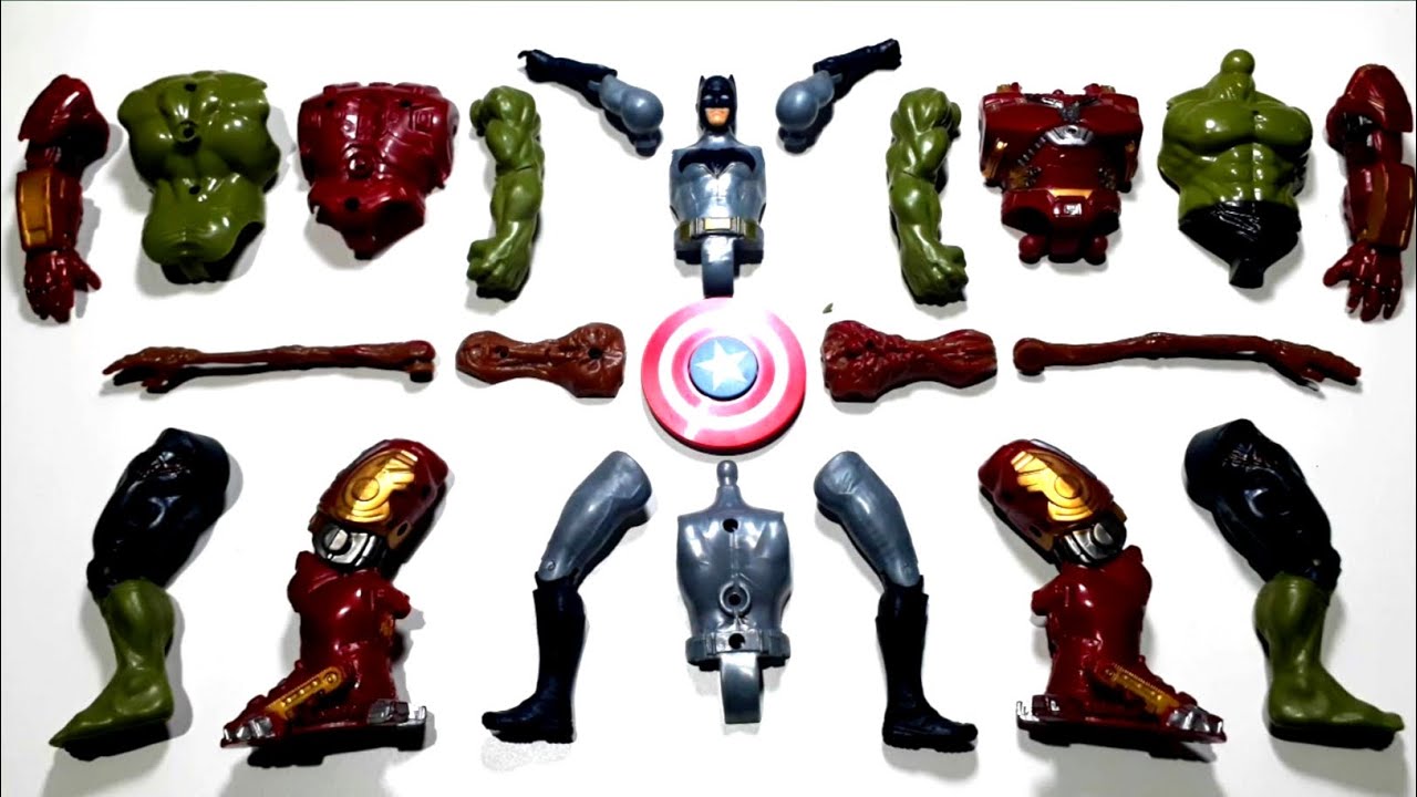 UNBOXING AVENGERS! Bat-Man Vs Hulk Smash Vs Hulk Buster - YouTube