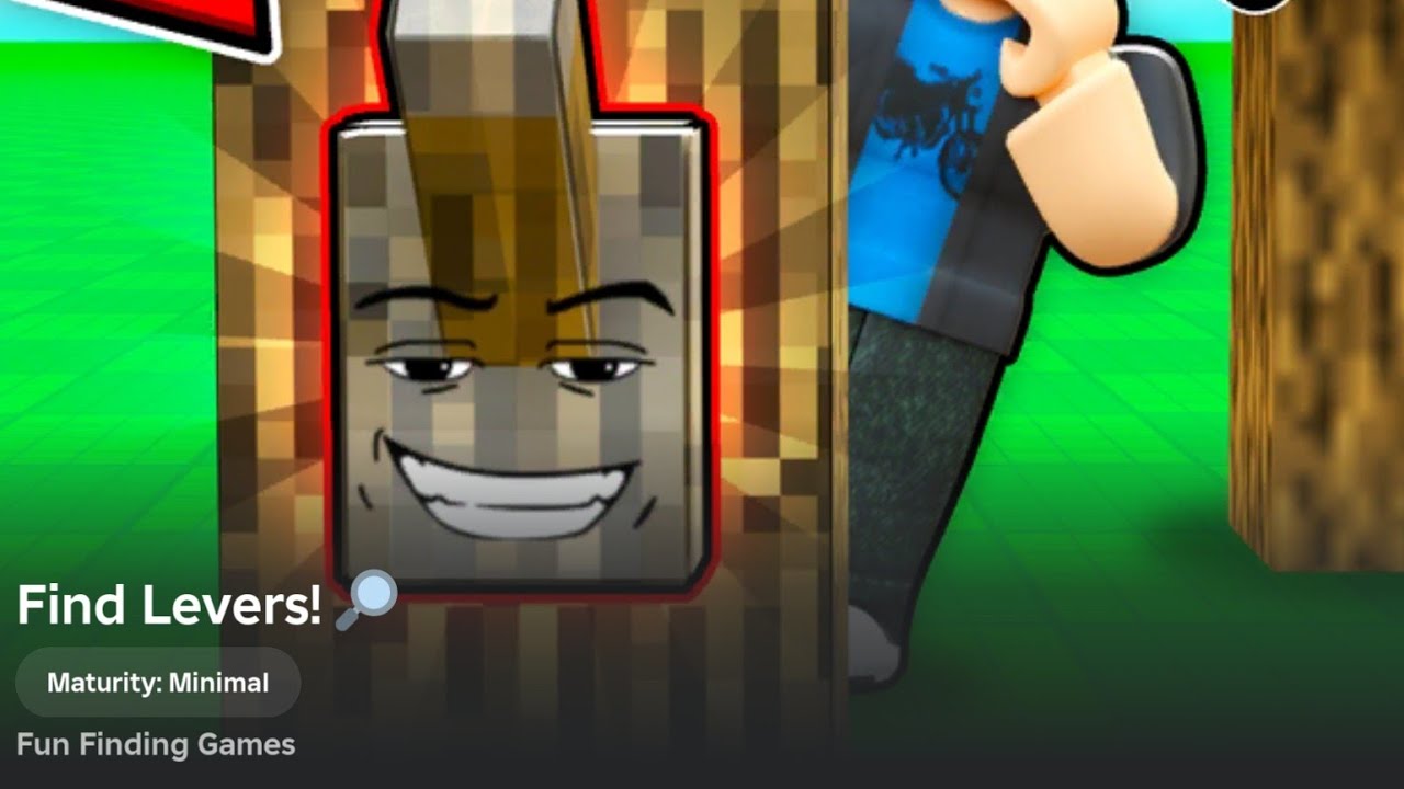 FIND LEVERS !! ( ROBLOX) - YouTube