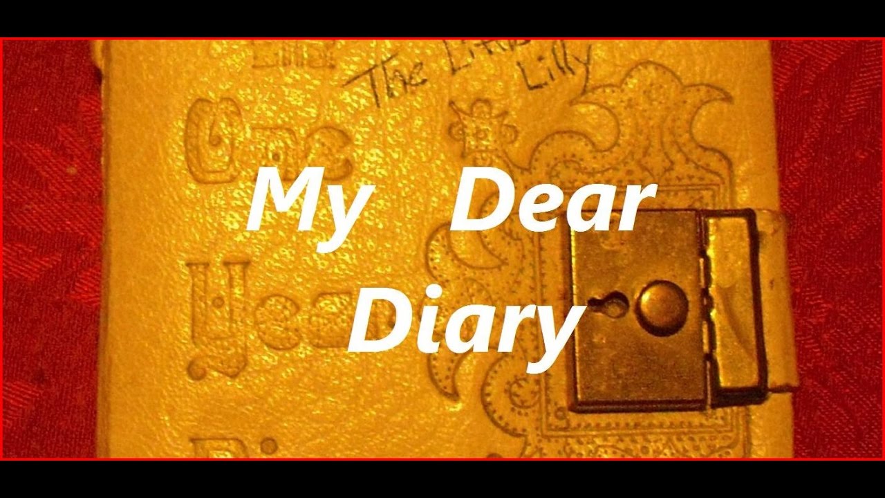 My Dear Diary #10 - Reflective Awareness - YouTube