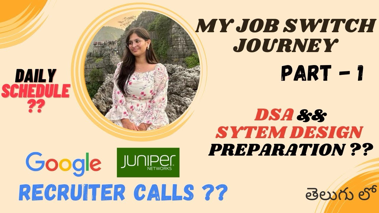 My Job Switch Journey || Part - 1 - YouTube