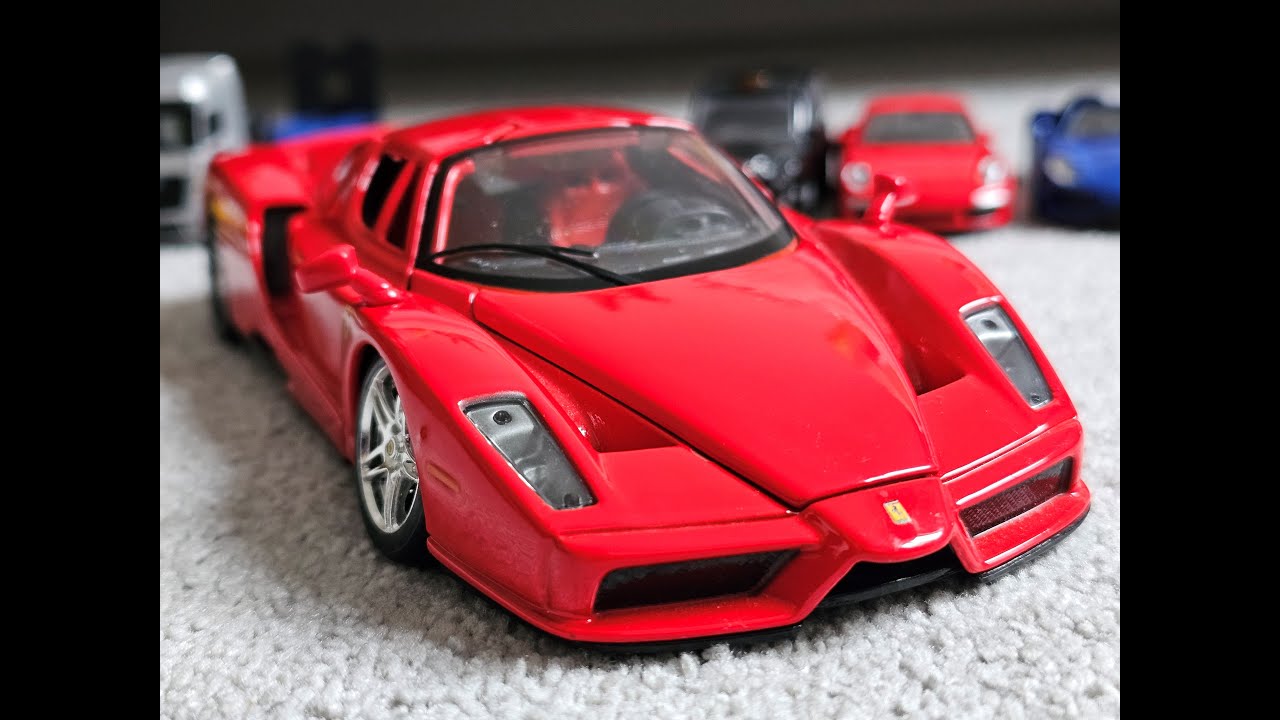 Ferrari Enzo Toy Car and Mini Cars Review - YouTube