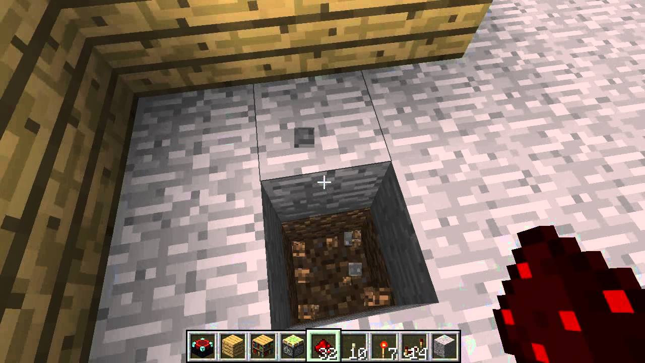Minecraft Tutorial: Piston Enchanting Room! - YouTube