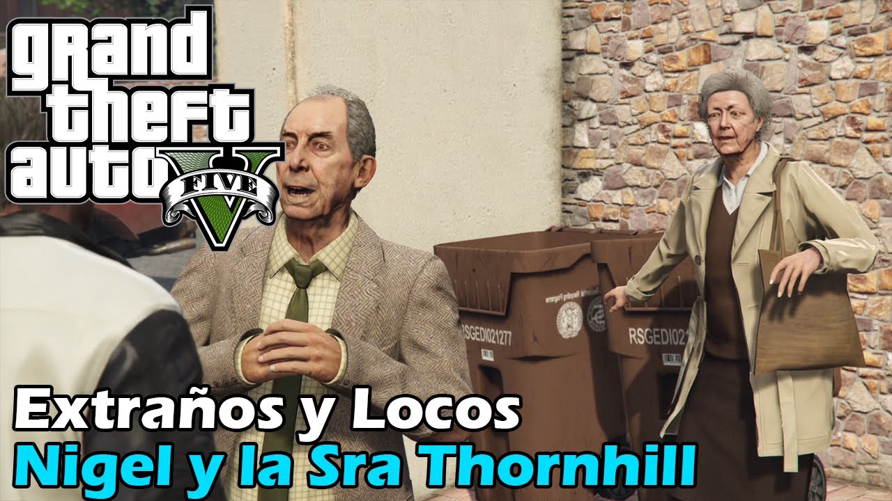 GTA 5 - Extraños y Locos - Nigel y la Sra Thornhill [Medalla de Oro ...